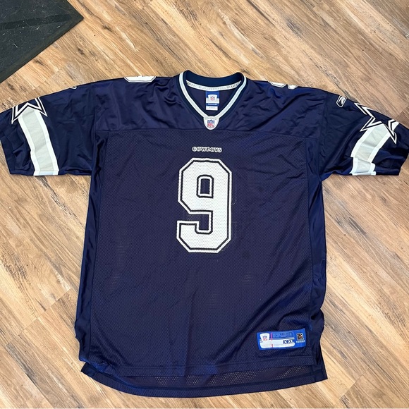 Reebok | Shirts | Mens Vintage Reebok Nfl Tony Romo Dallas Cowboys Home ...